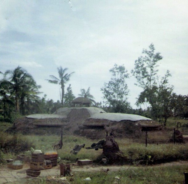 A Vietnamese bunker compound