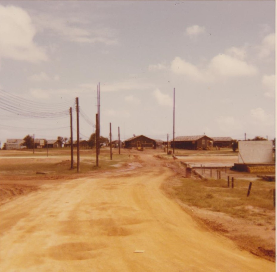 Road in Camp Eagle