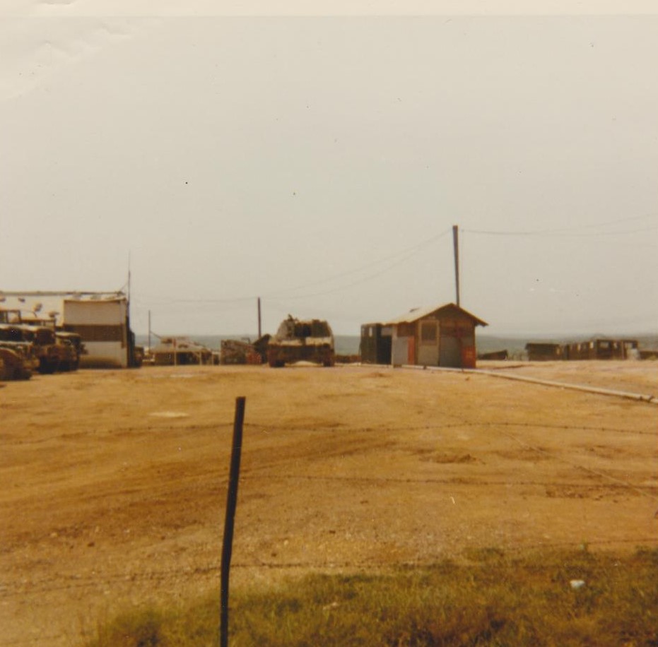 The base's motor pool