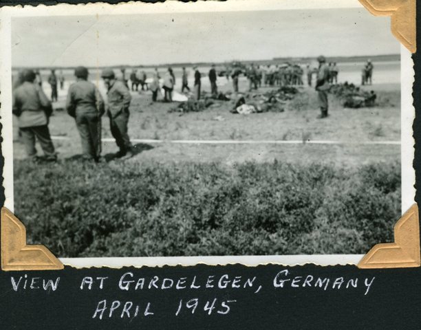 View at Gardelegen, Germany April 1945